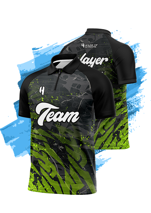 Custom Zippered Polo – HOUSE OF SCREENS