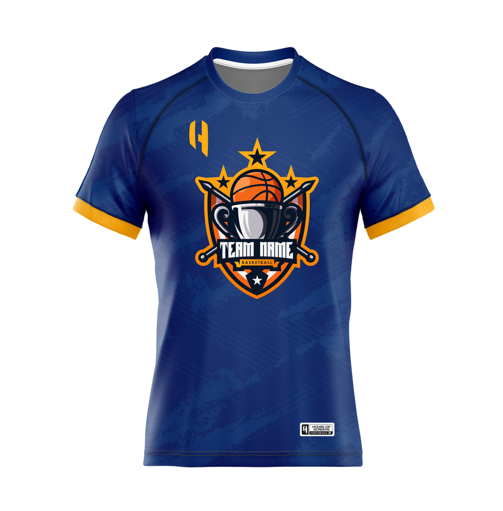 Custom Basketball Team Polyester T-shirt | HX01CBT | Basketball Team G ...