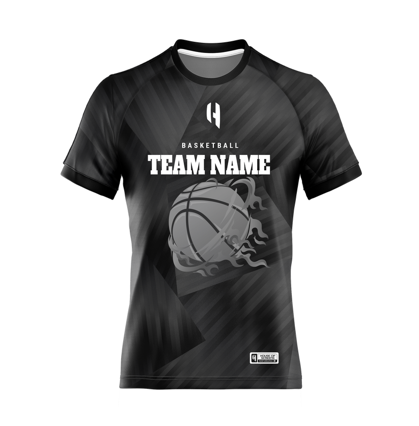 Custom Basketball Team Polyester T-shirt | HX07CBT | Basketball Team G ...