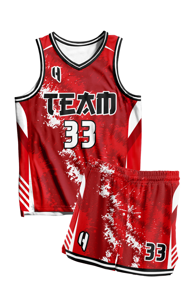 Custom KIDS Basketball Jersey and Shorts Set with Personalized Player ...